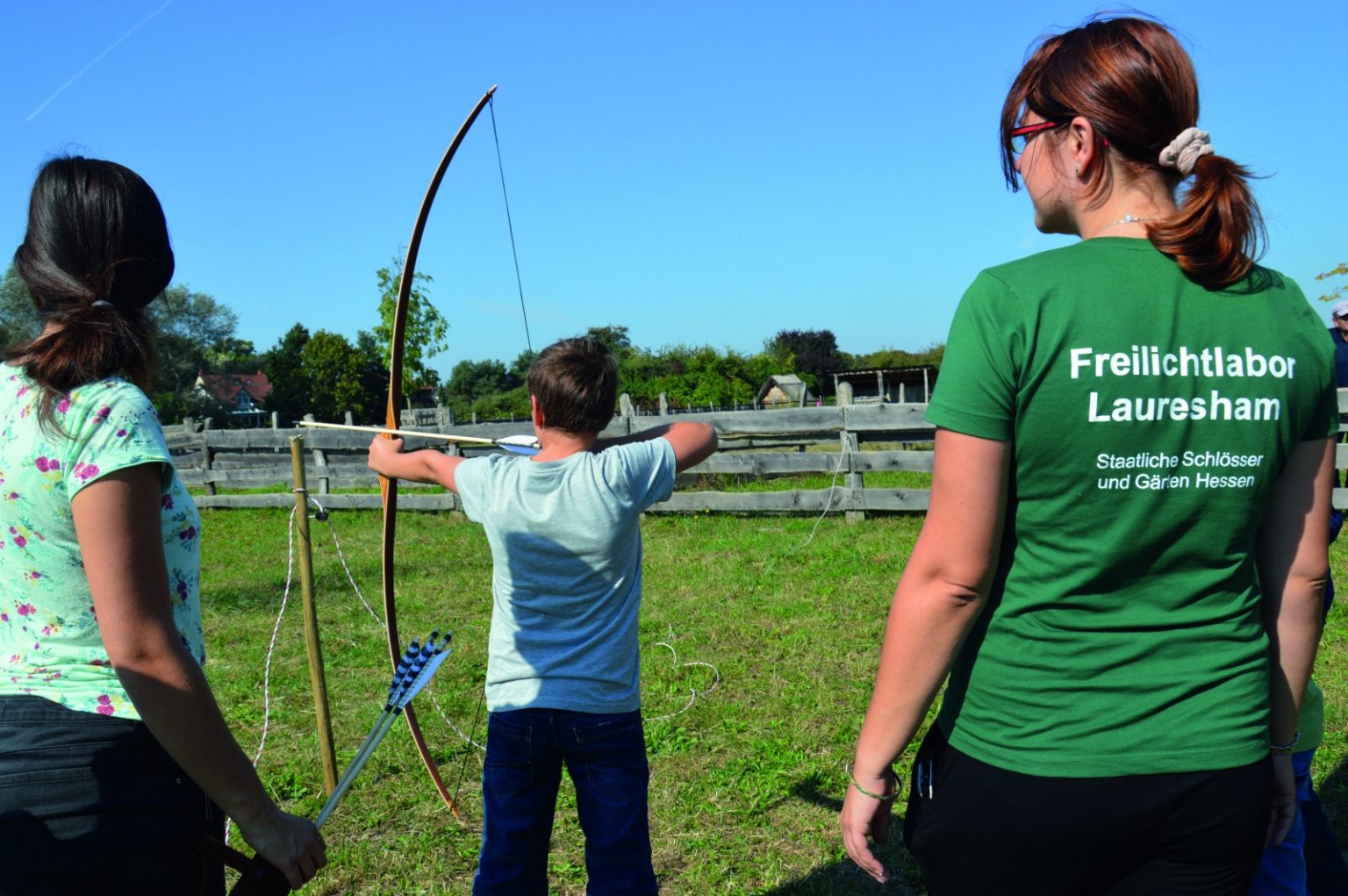 Familienworkshop Bogenschießen - UNESCO WELTERBE KLOSTER LORSCH